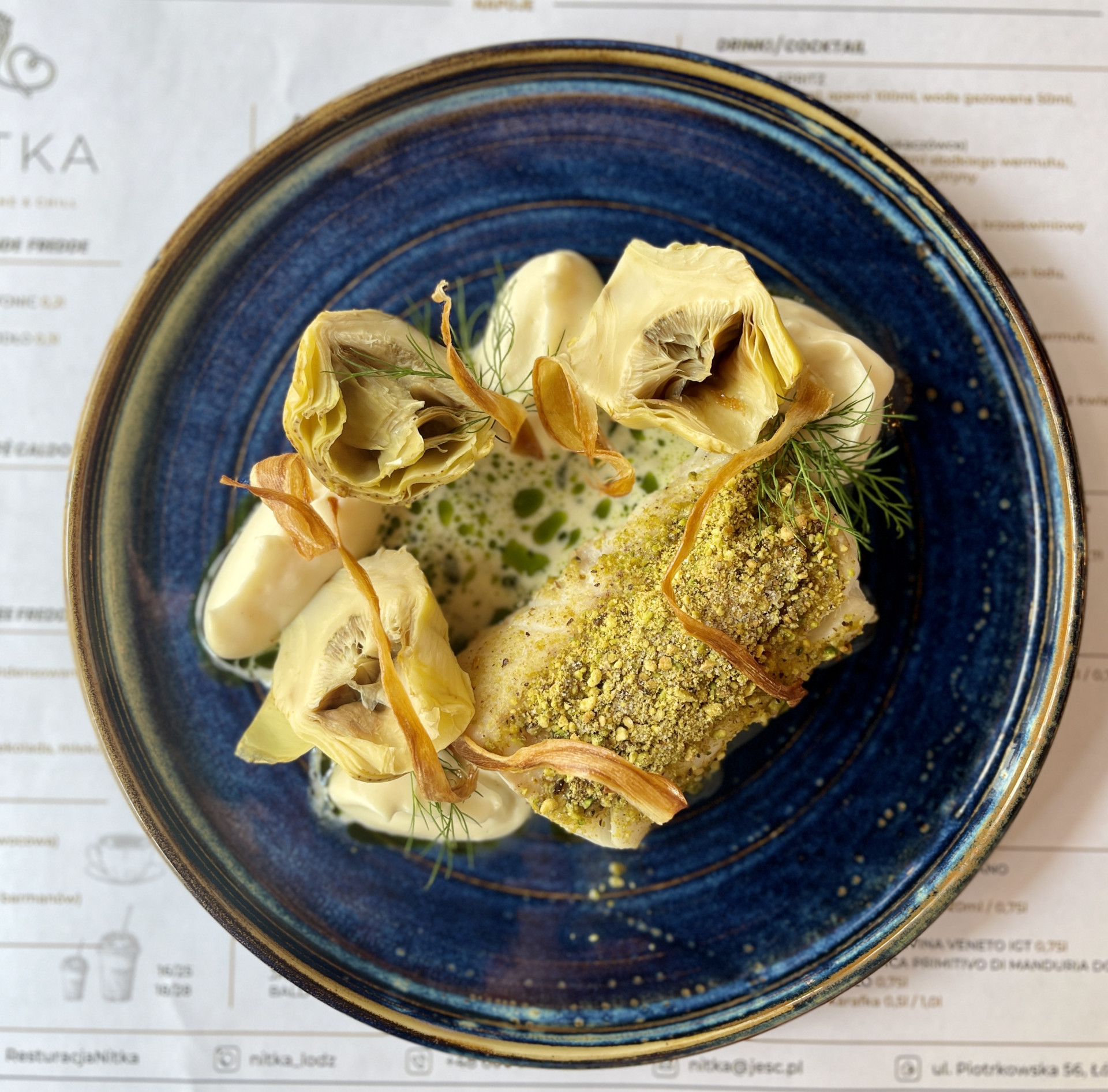 🍽️ NITKA Pasta - Wine & Chill Łódź, Łódź - booking table online w Zjedz.my