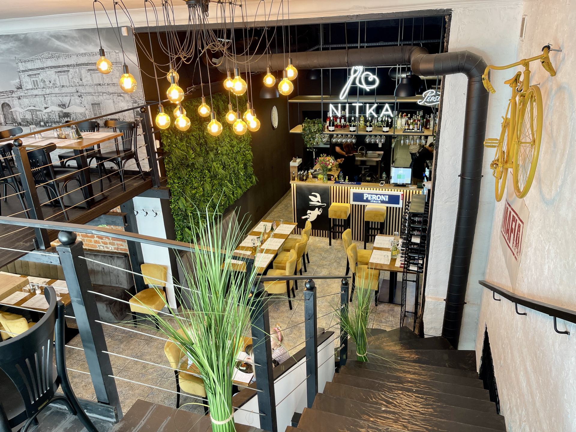 🍽️ NITKA Pasta - Wine & Chill Łódź, Łódź - booking table online w Zjedz.my